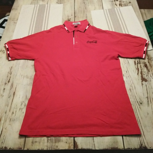 Great American Originals | Shirts | Vintage Cocacola Polo | Poshmark